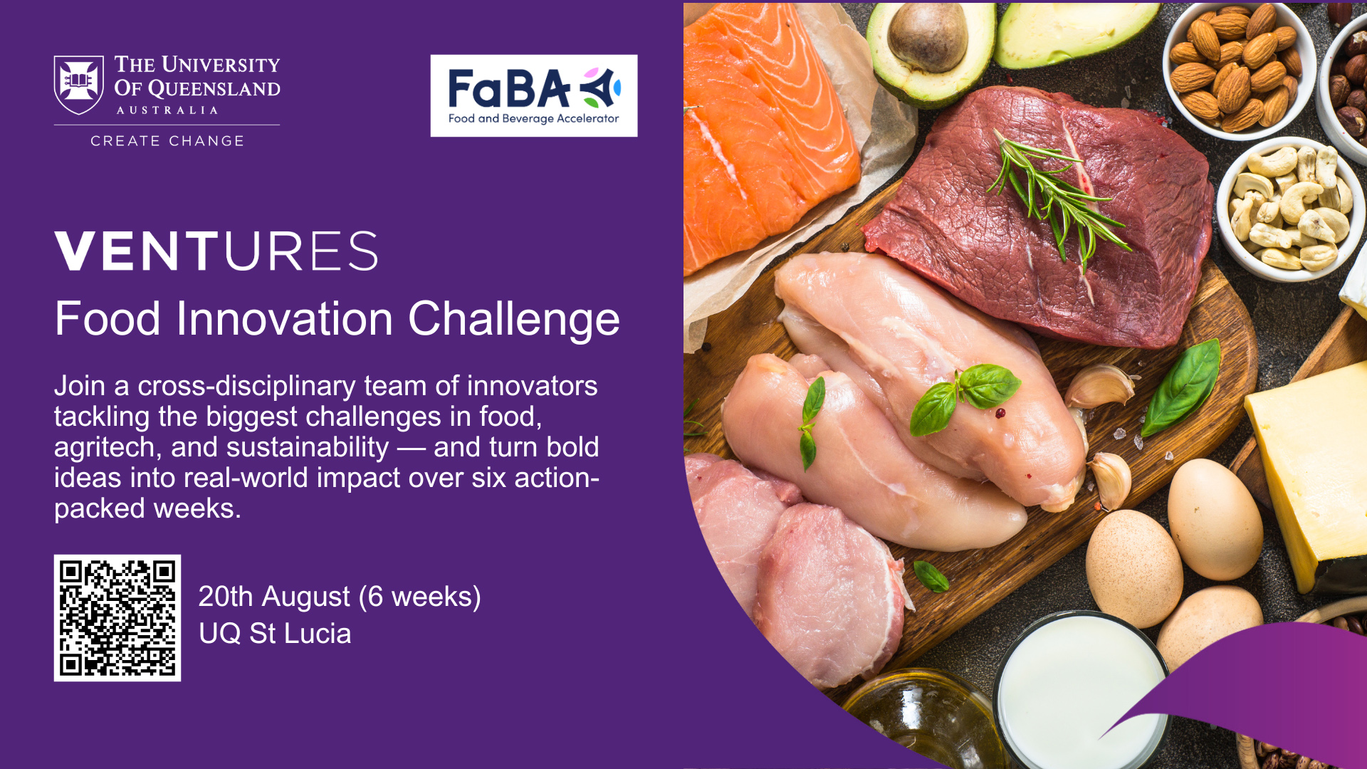 Inside the Experience: FaBA Food Innovation Challenge - Ventures - University of Queensland